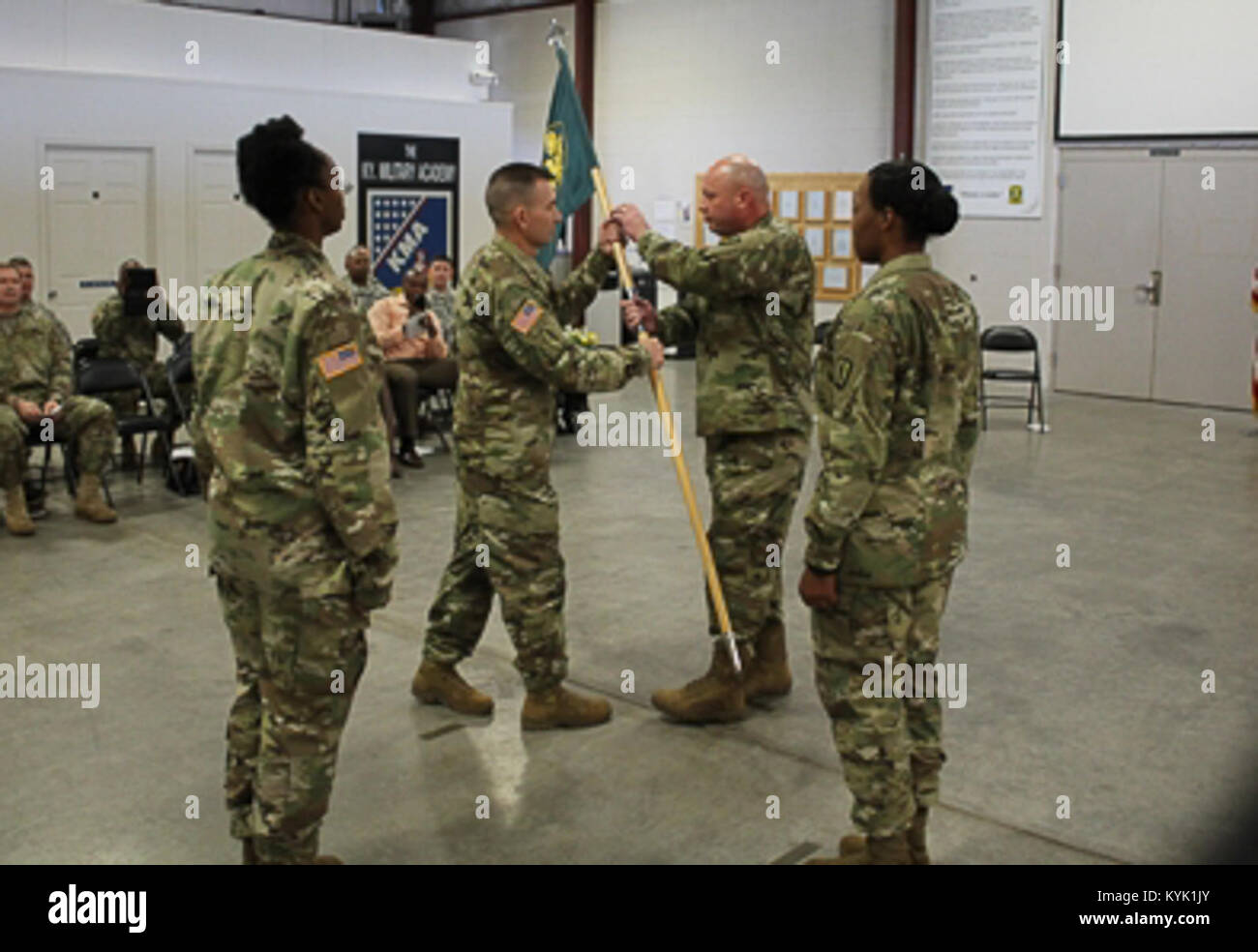 Lt. Col. Bryant Haas relinquishes command of the 2/238th Modular ...