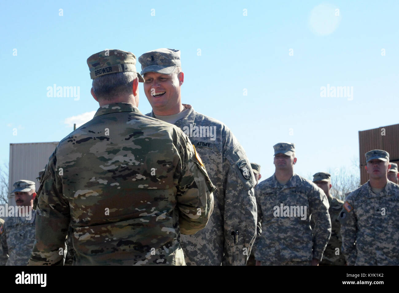 Brig. Gen. Scott Brower, acting commander of the 101st Airborne ...