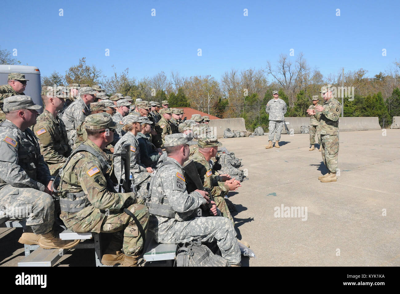 Brig. Gen. Scott Brower, acting commander of the 101st Airborne ...