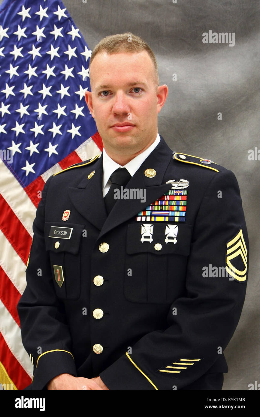Sgt. 1st Class Andrew Dickson Stock Photo - Alamy