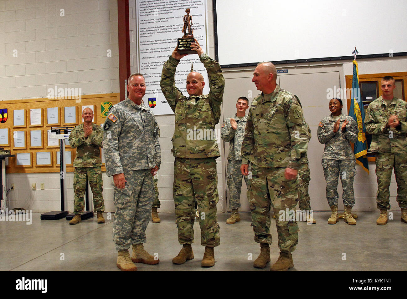 Sgt. 1st Class Timothy Lewis is named the Outstanding Senior NCO of the ...
