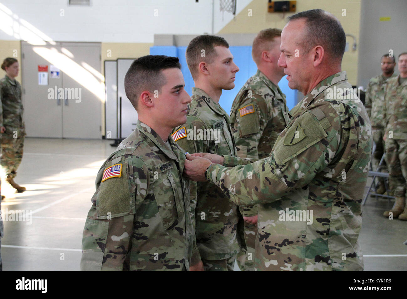 Kentucky Guard leadership welcomes the newest Soldiers into Kentucky's ...