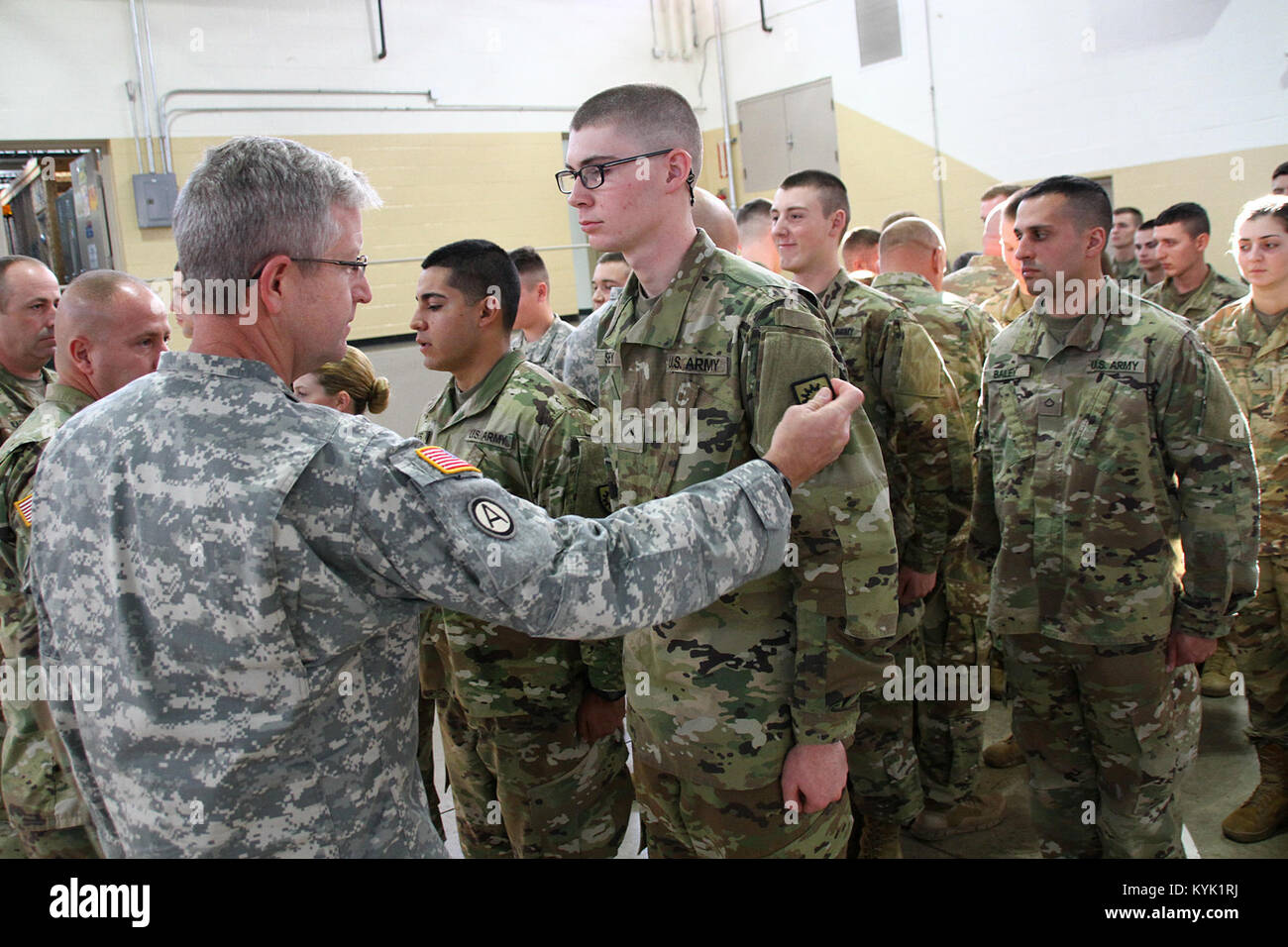 Kentucky Guard leadership welcomes the newest Soldiers into Kentucky's ...