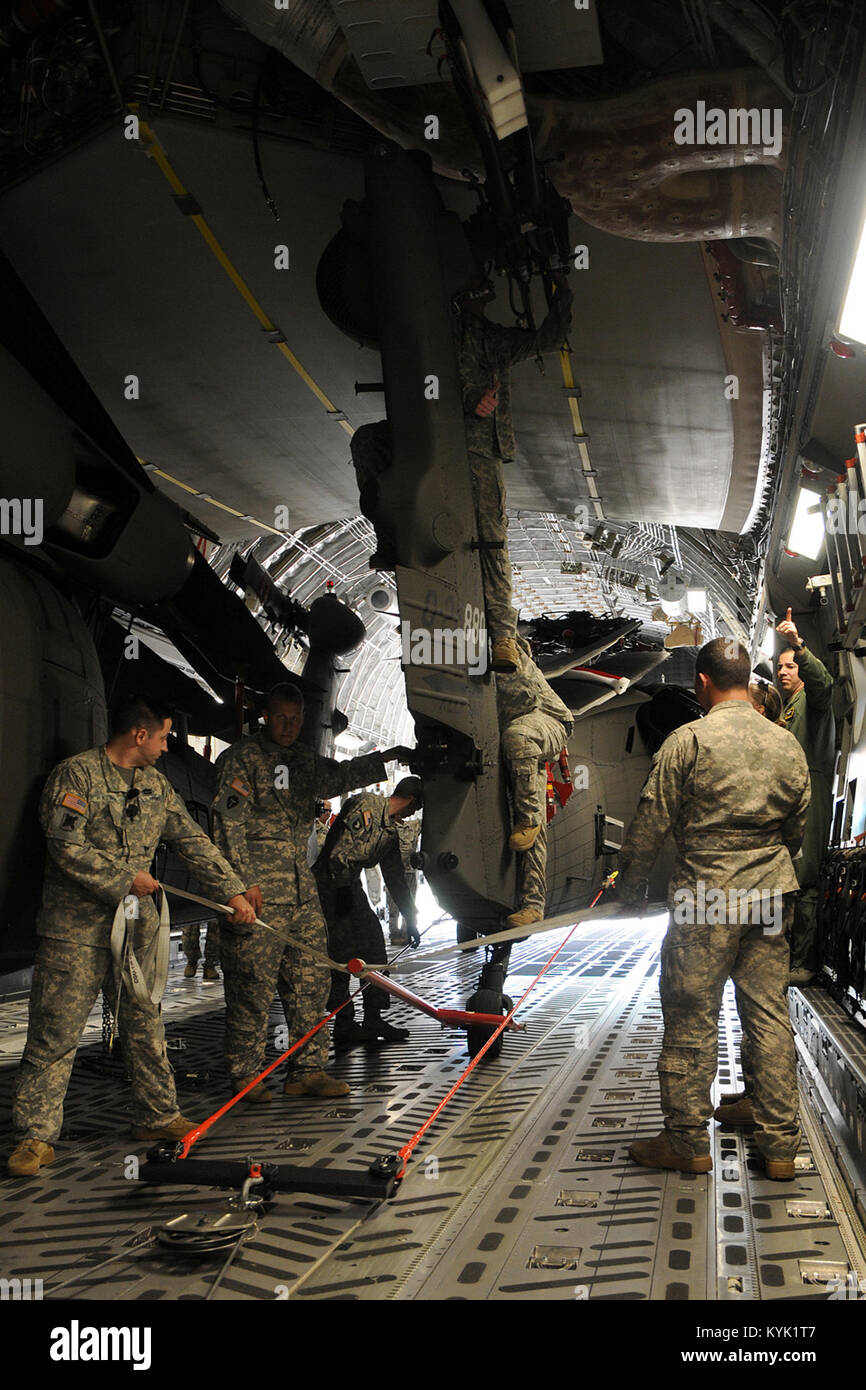 Soldiers with the 63rd Theater Aviation Brigade and Airmen with Hawaii ...