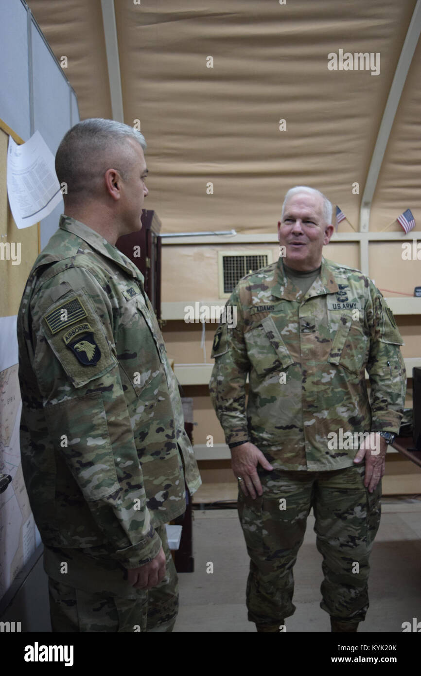 Brig. Gen. Benjamin Adams III, Kentucky's Director of the Joint Staff ...