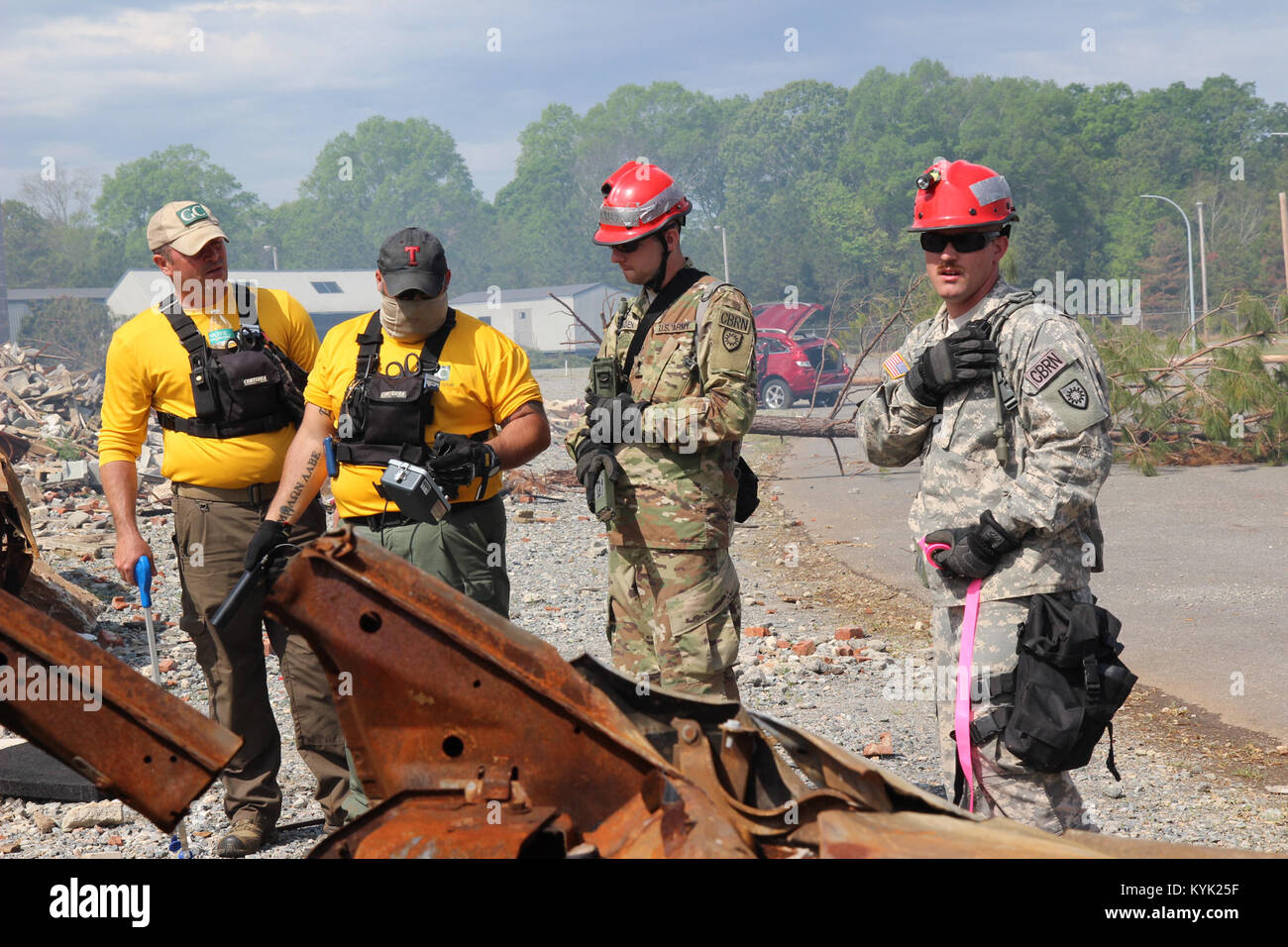 Sgt. Matthew Sexton with the Kentucky CBRNE Enhanced Response Force ...