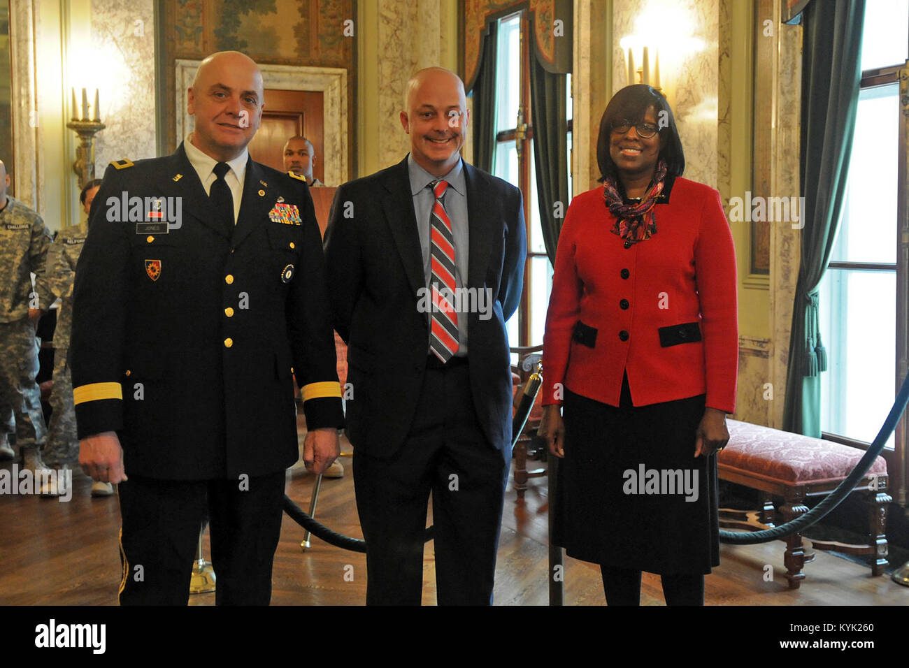 Brig. Gen. Charles Jones, director of the Bluegrass Challenge Academy ...