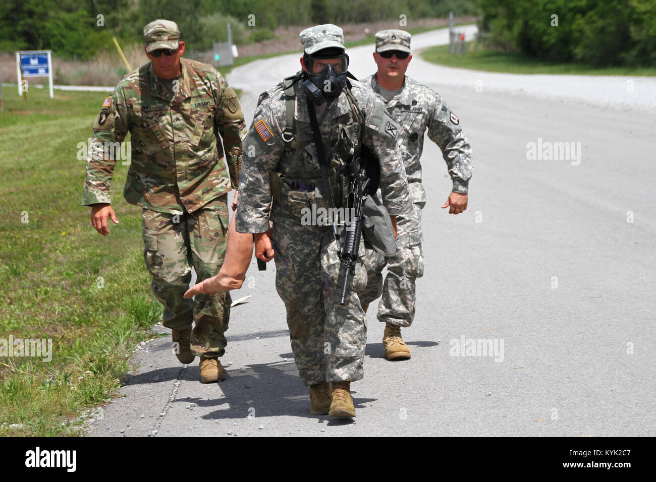 Spc. Jackson Pride with the South Carolina National Guard competes in ...