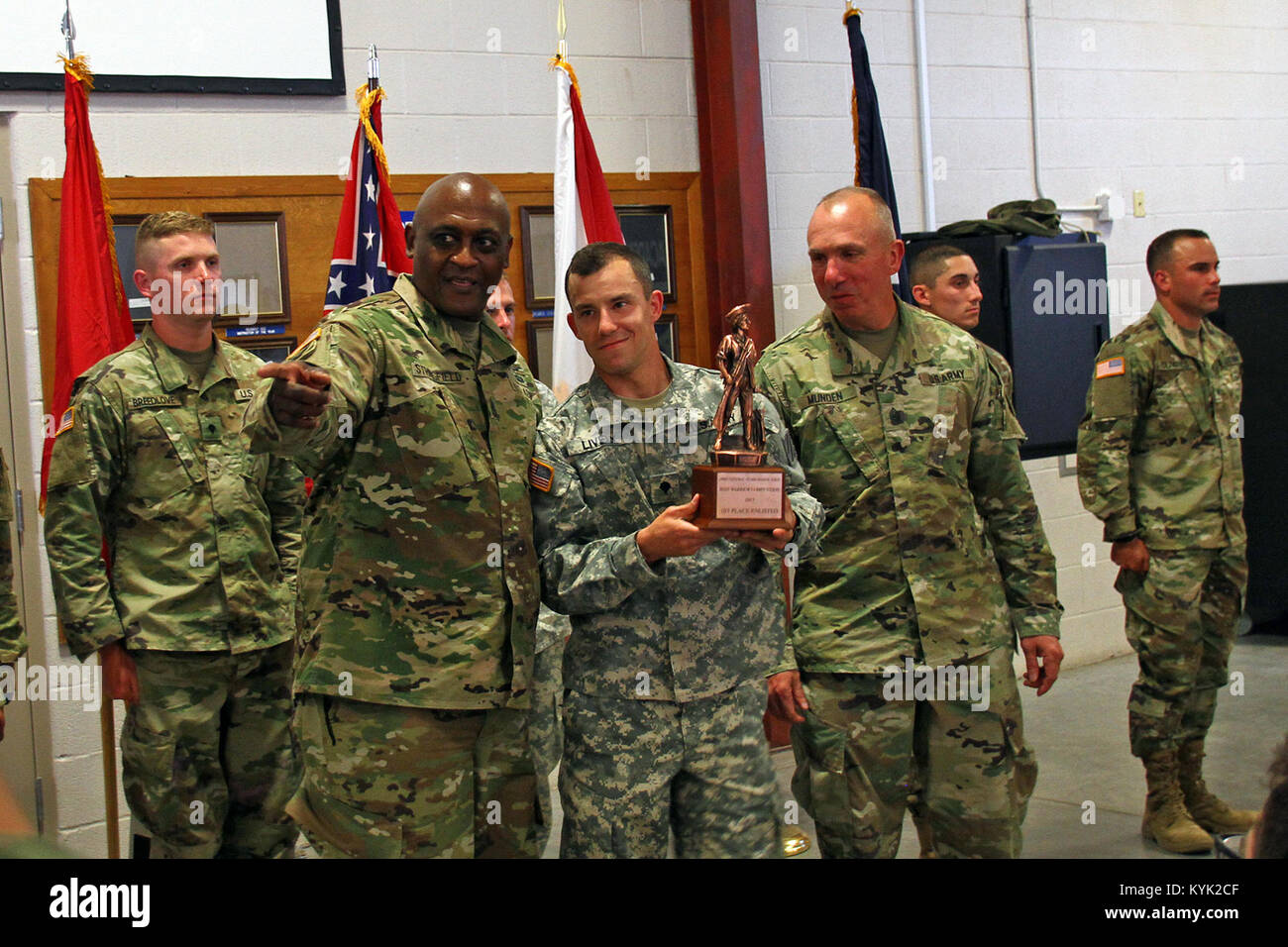 Spc. Richard Lively with the Georgia National Guard is named Region III ...