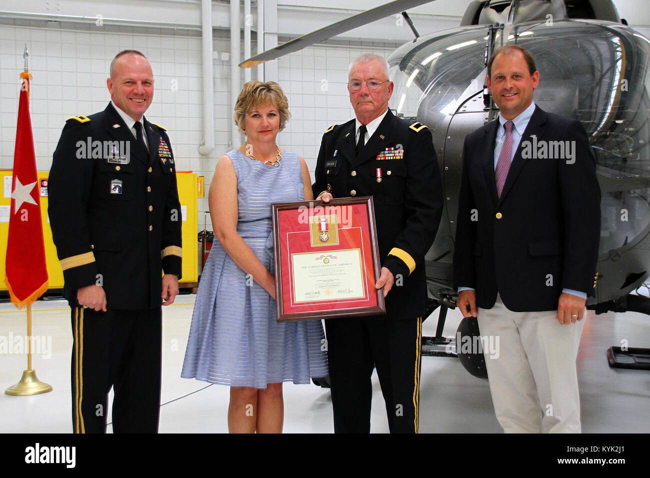 Brig. Gen. Retired Norman Arflack is recognized with the Distinguished ...