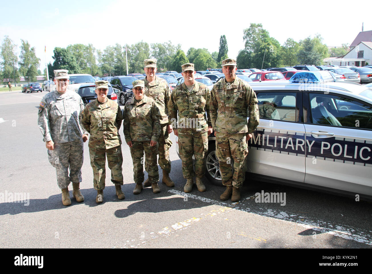 Brig. Gen. Ben Adams and State Cmd Sgt. Maj. Dave Munden visit troops ...