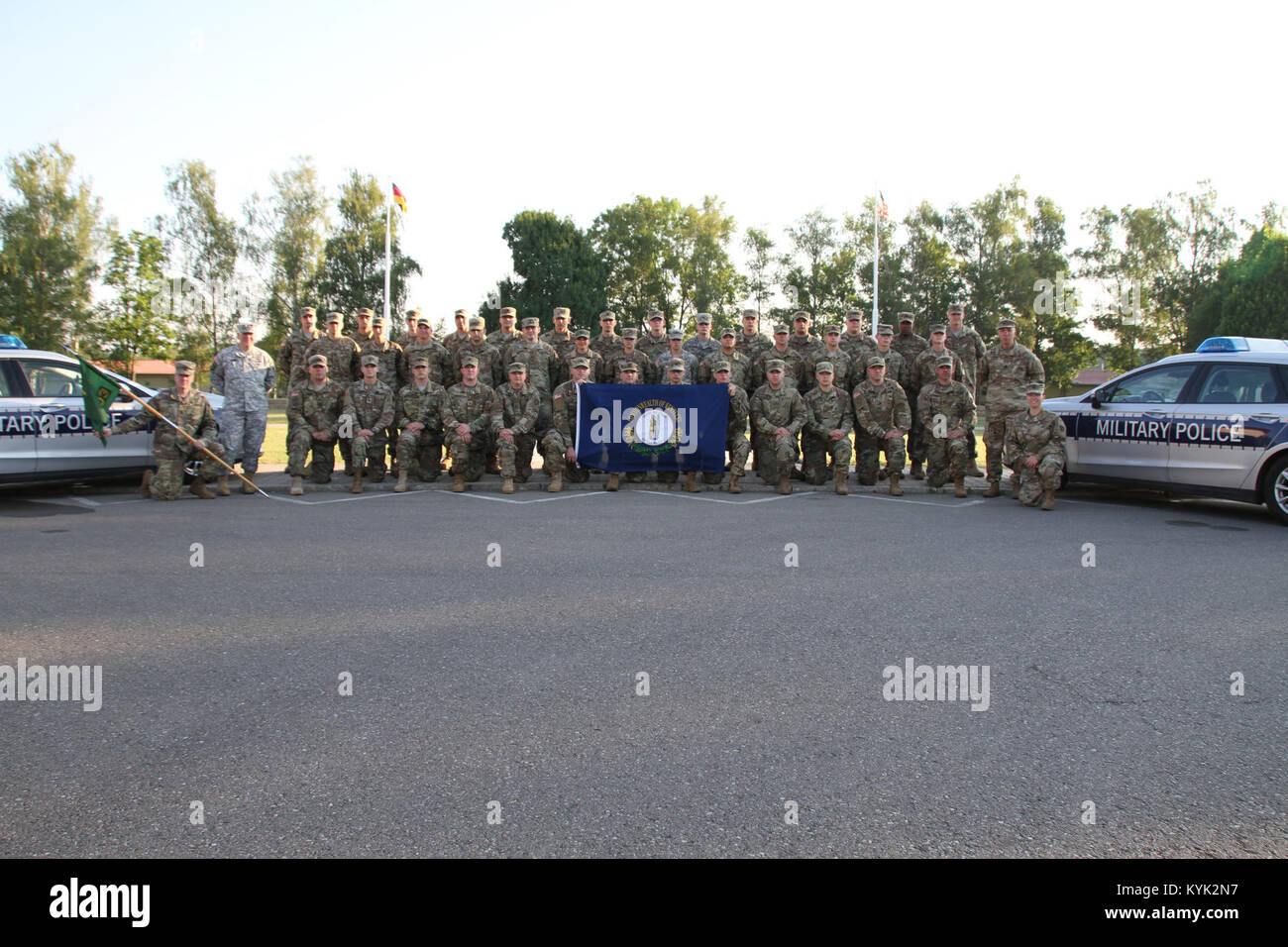 Brig. Gen. Ben Adams and State Cmd Sgt. Maj. Dave Munden visit troops ...