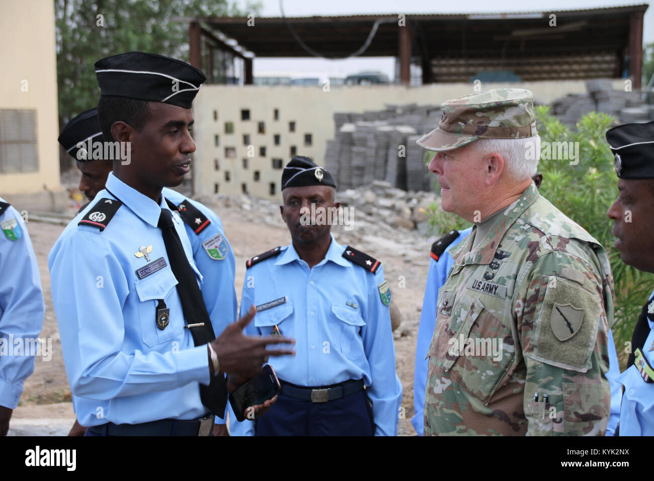 Brig. Gen. Ben Adams and State Command Sgt. Major Dave Munden visit ...