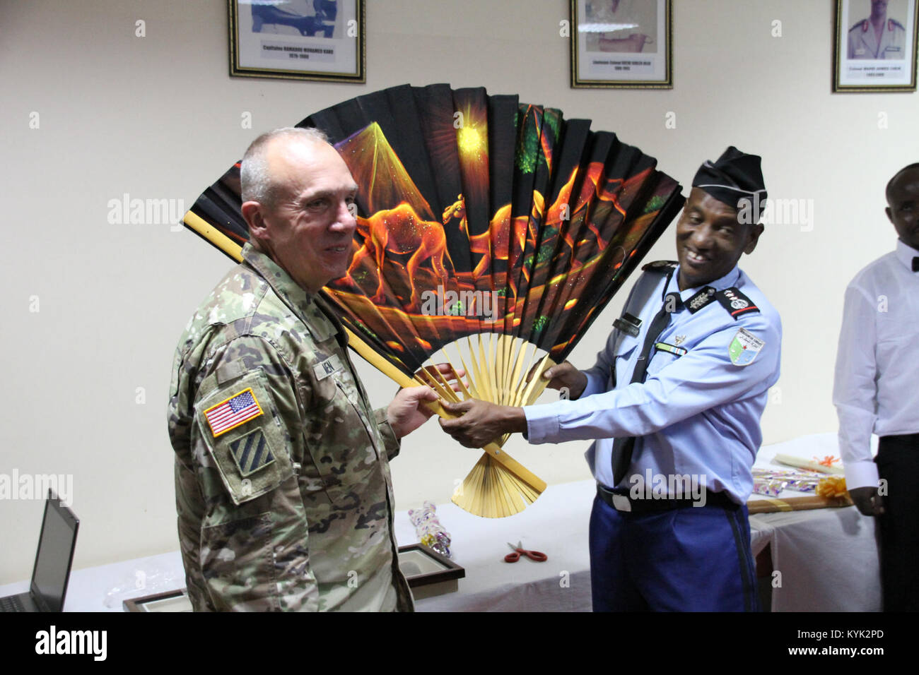 Brig. Gen. Ben Adams and State Command Sgt. Major Dave Munden visit ...