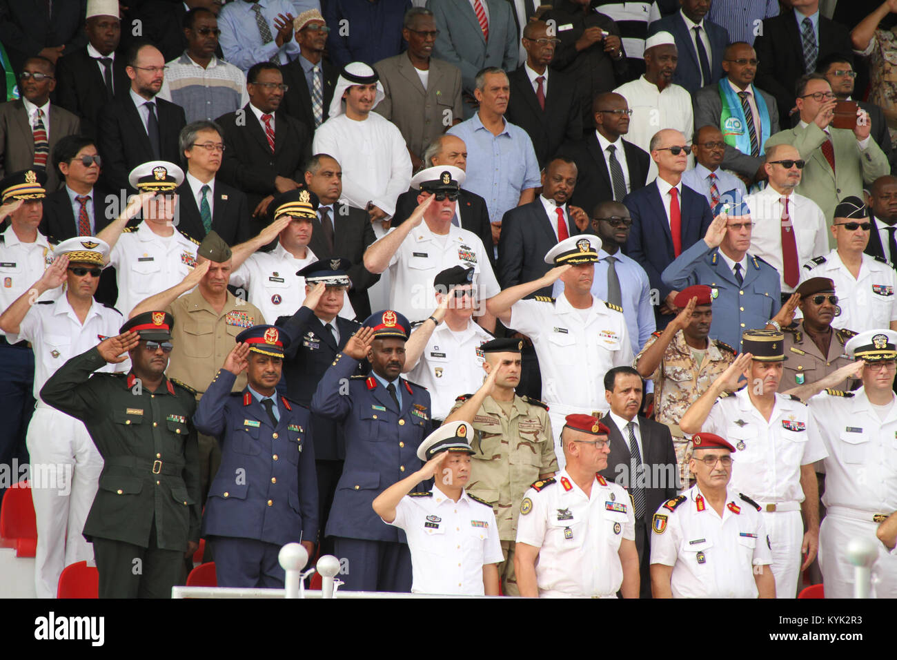 Brig. Gen. Ben Adams and State Command Sgt. Major Dave Munden attend ...