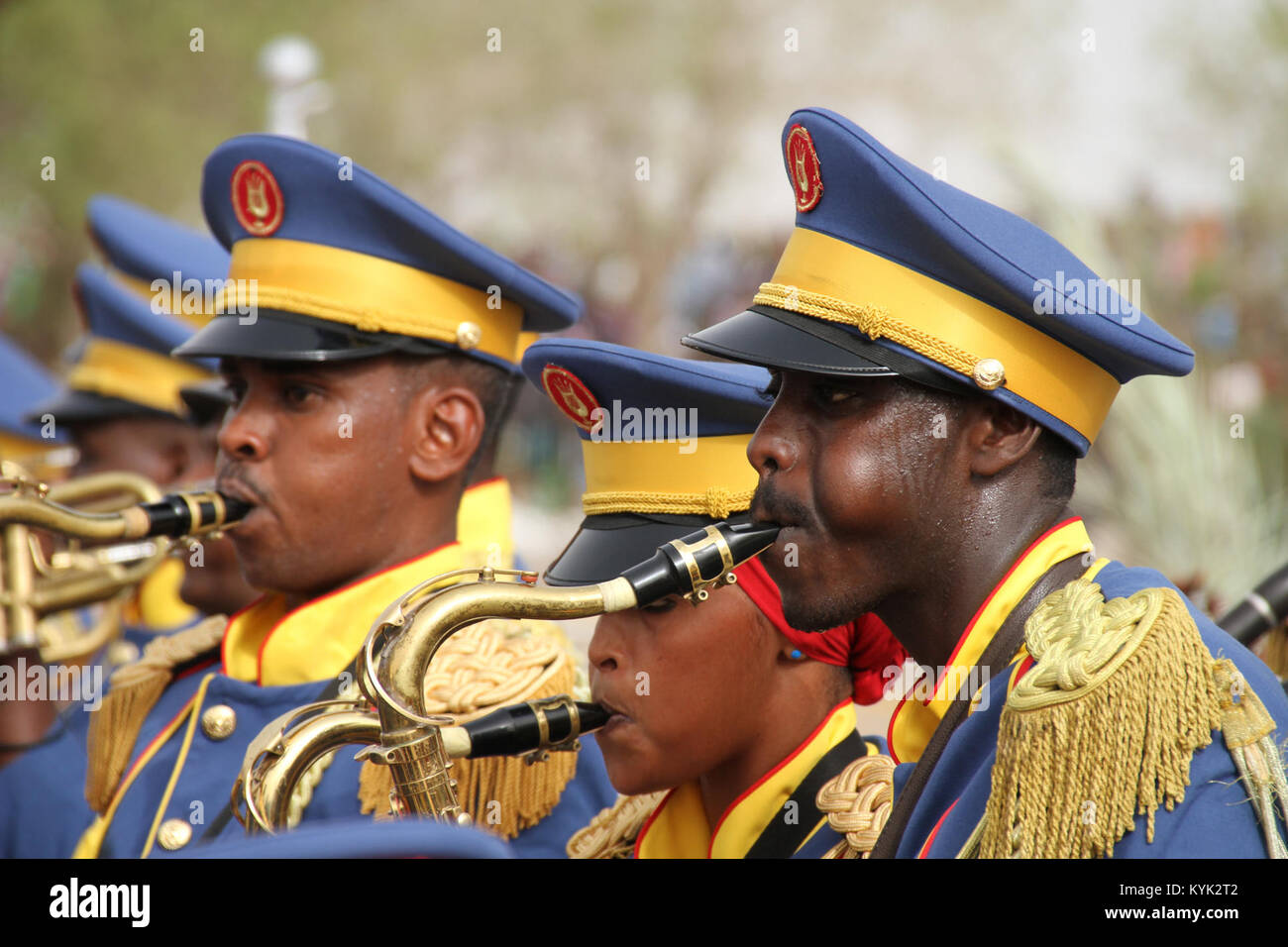 Brig. Gen. Ben Adams and State Command Sgt. Major Dave Munden attend ...