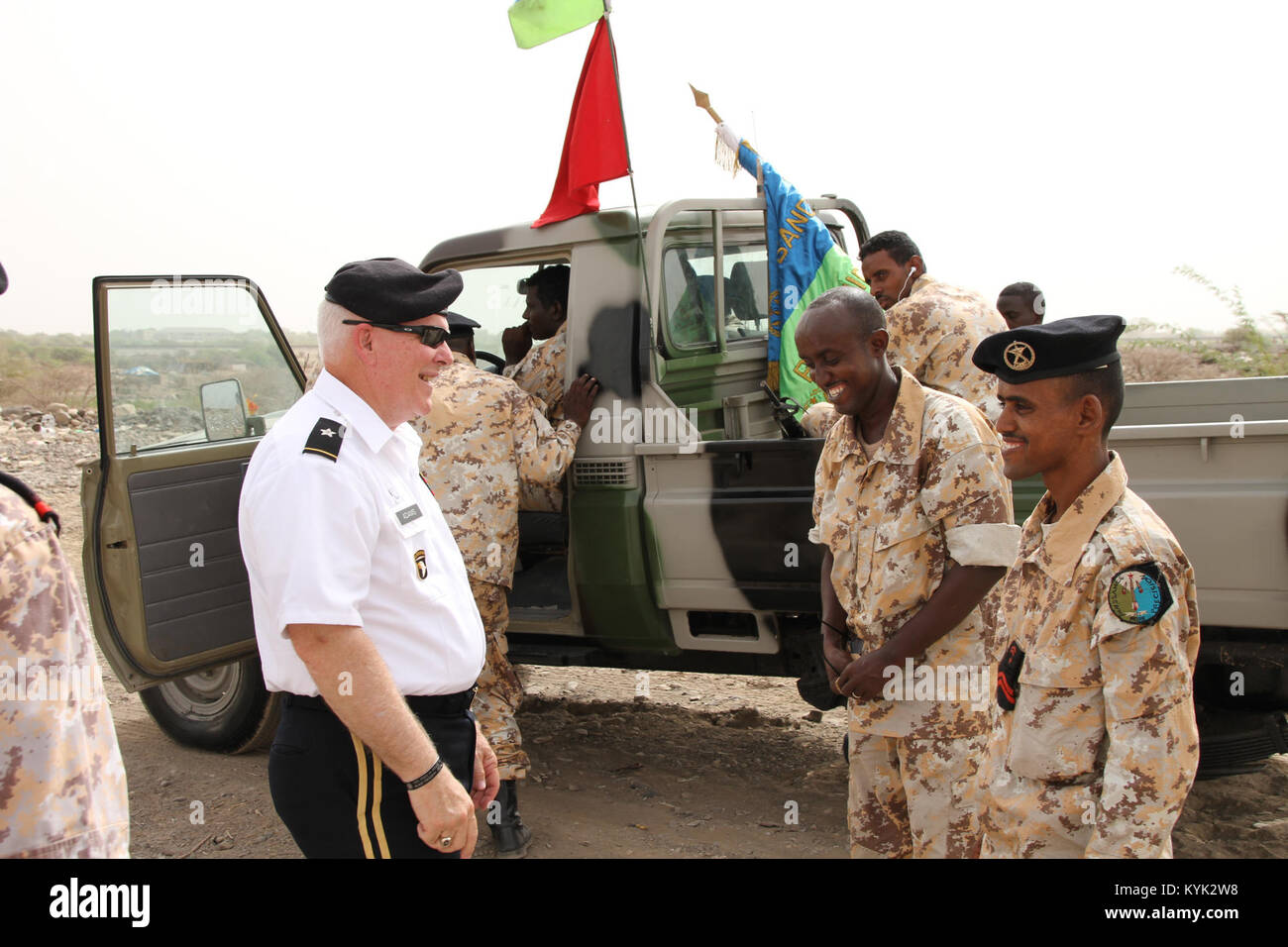 Brig. Gen. Ben Adams and State Command Sgt. Major Dave Munden attend ...