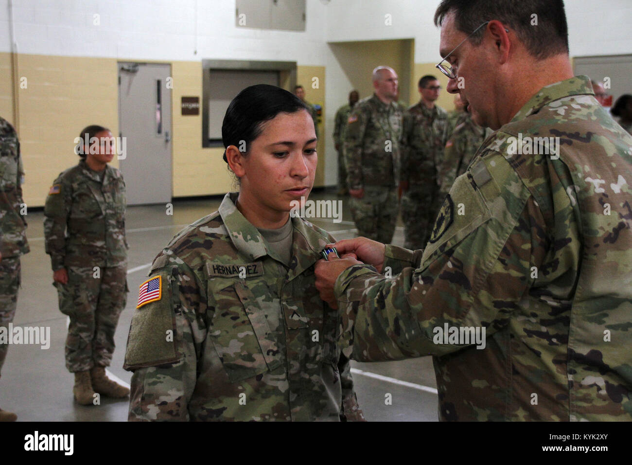 The newest Soldiers in the kentucky National Guard are welcomed into ...