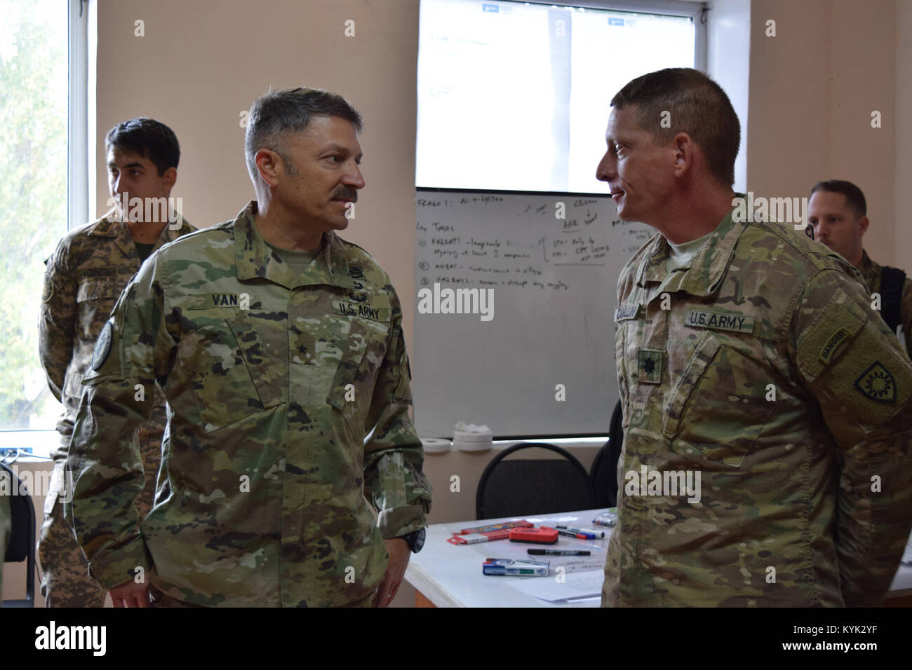 Brig. Gen. Jeffrey Van, Task Force Spartan deputy commanding general ...