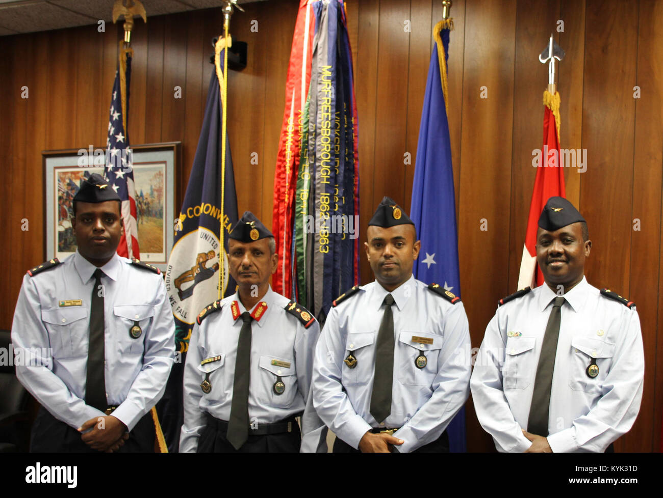 Kentucky national guard promotion and awards ceremony Stock Photo - Alamy