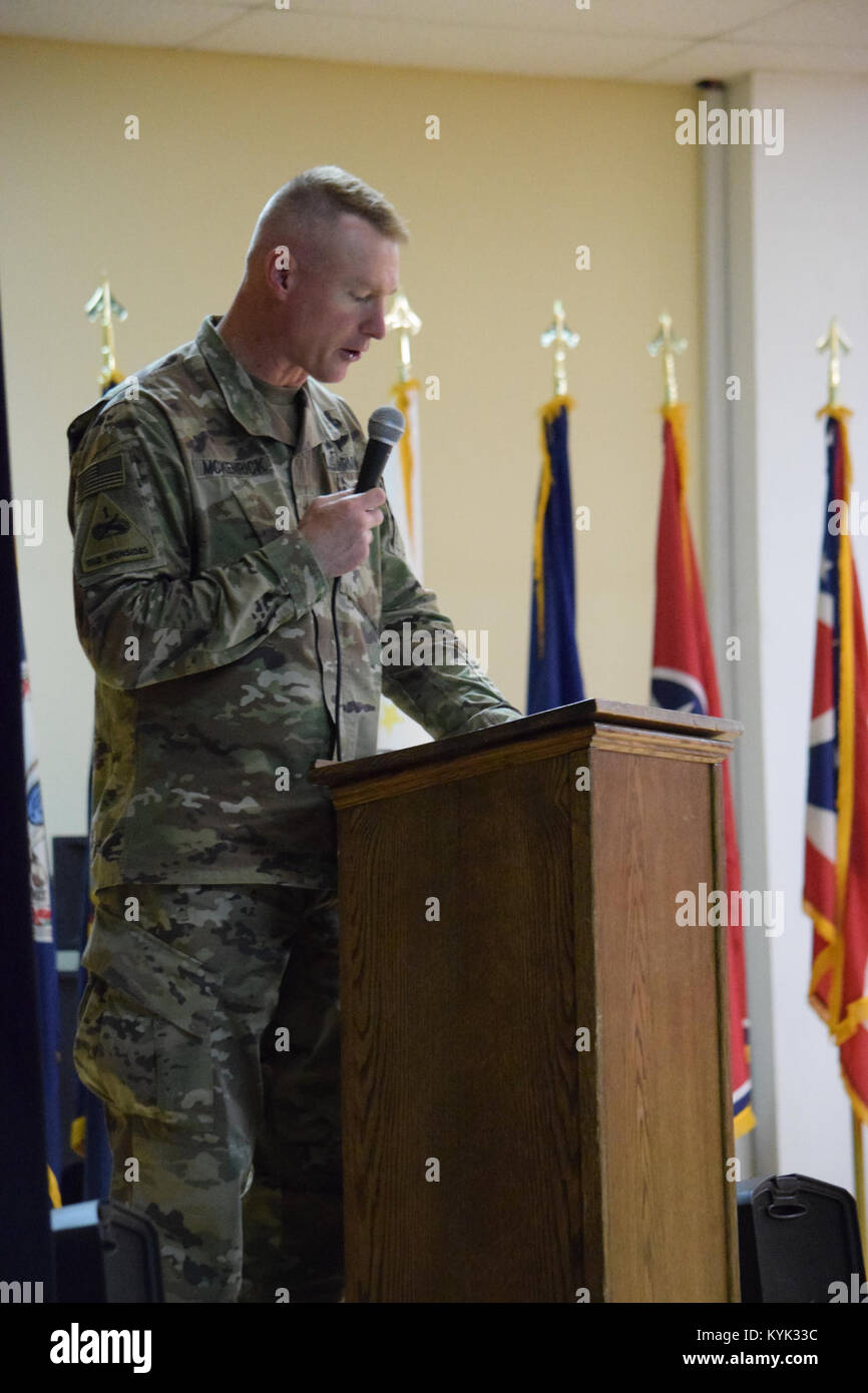 Maj. Gen. Terrence McKenrick, U.S. Army Central deputy commanding ...