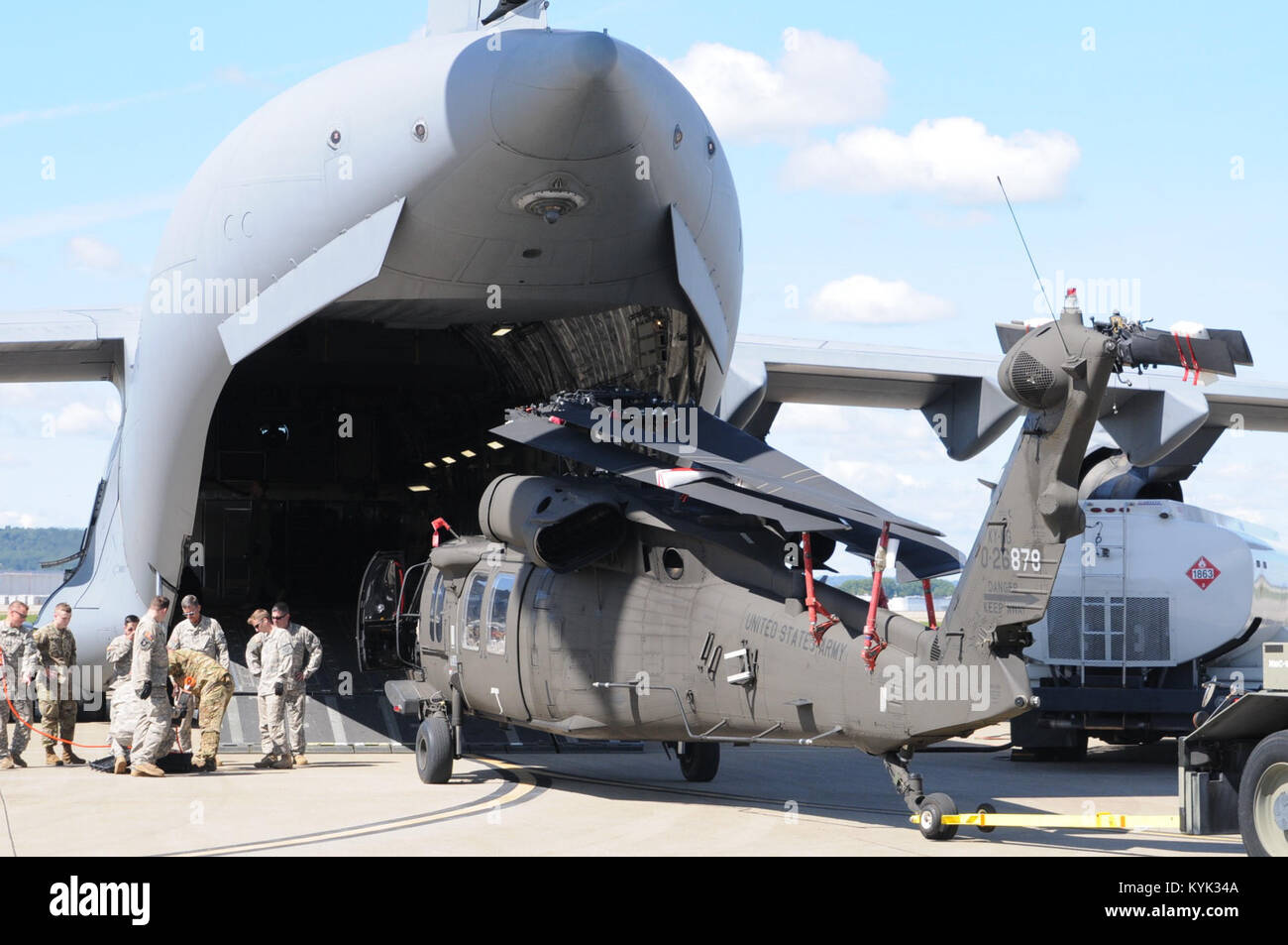 Soldiers of the Kentucky Army National Guard’s 63rd Theater Aviation ...