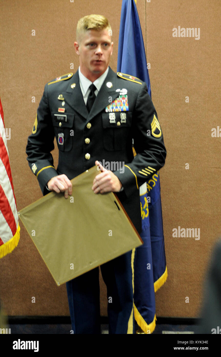 Staff Sgt. Michael R. Tester, a supply non-commissioned officer serving ...