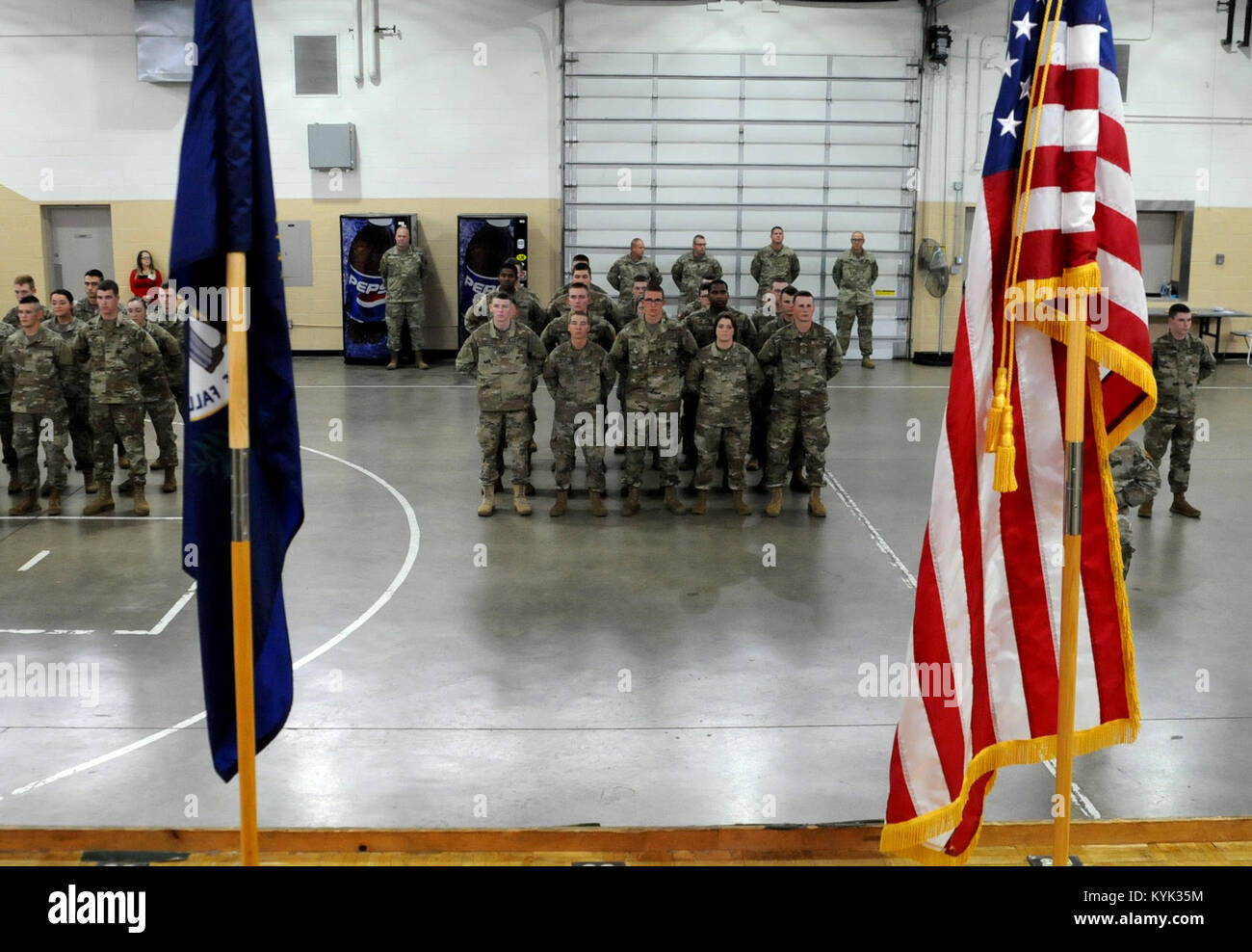 Kentucky national guard promotion and awards ceremony Stock Photo - Alamy