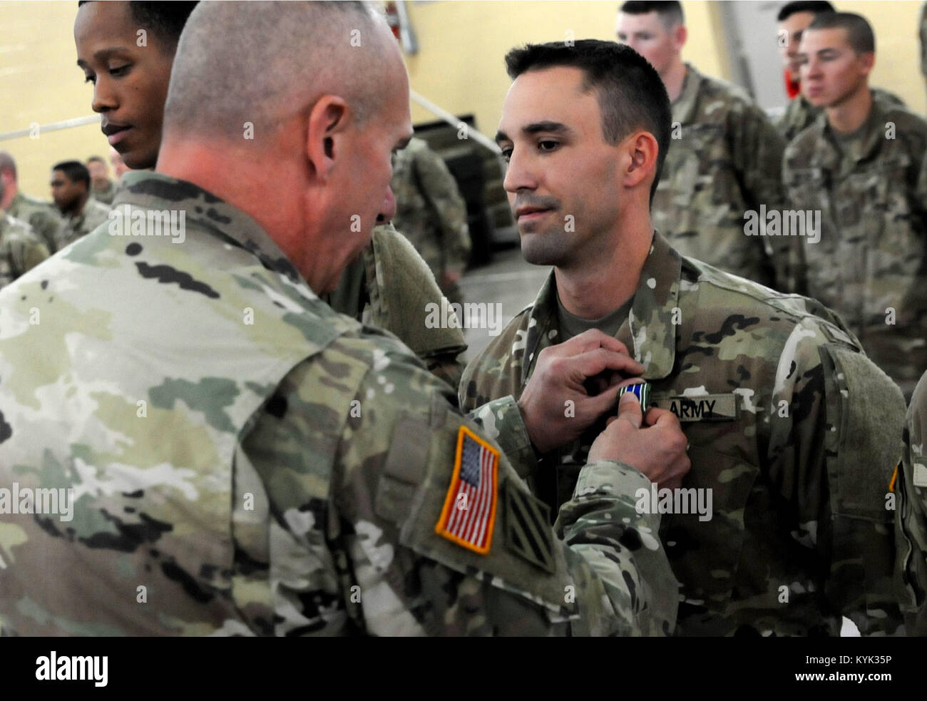Kentucky national guard promotion and awards ceremony Stock Photo - Alamy