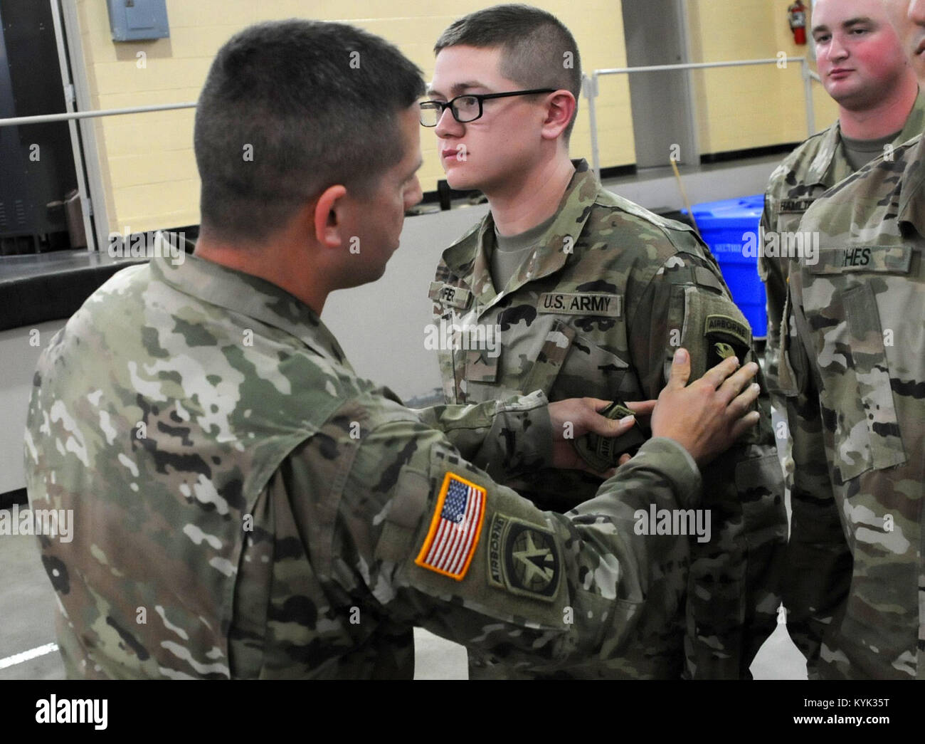 Kentucky national guard promotion and awards ceremony Stock Photo - Alamy