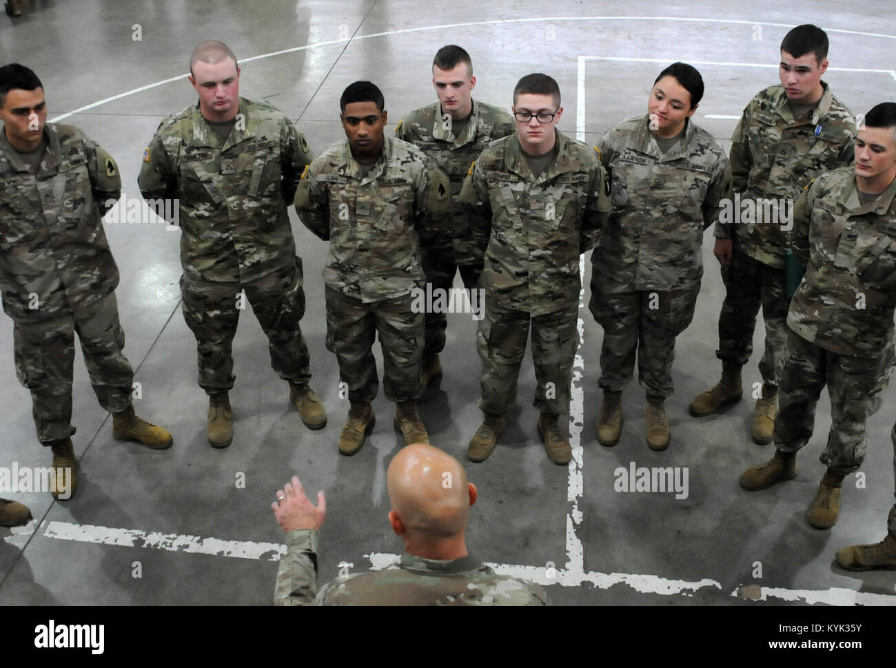 Kentucky national guard promotion and awards ceremony Stock Photo - Alamy