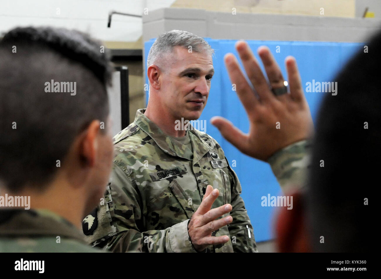 Kentucky national guard promotion and awards ceremony Stock Photo - Alamy