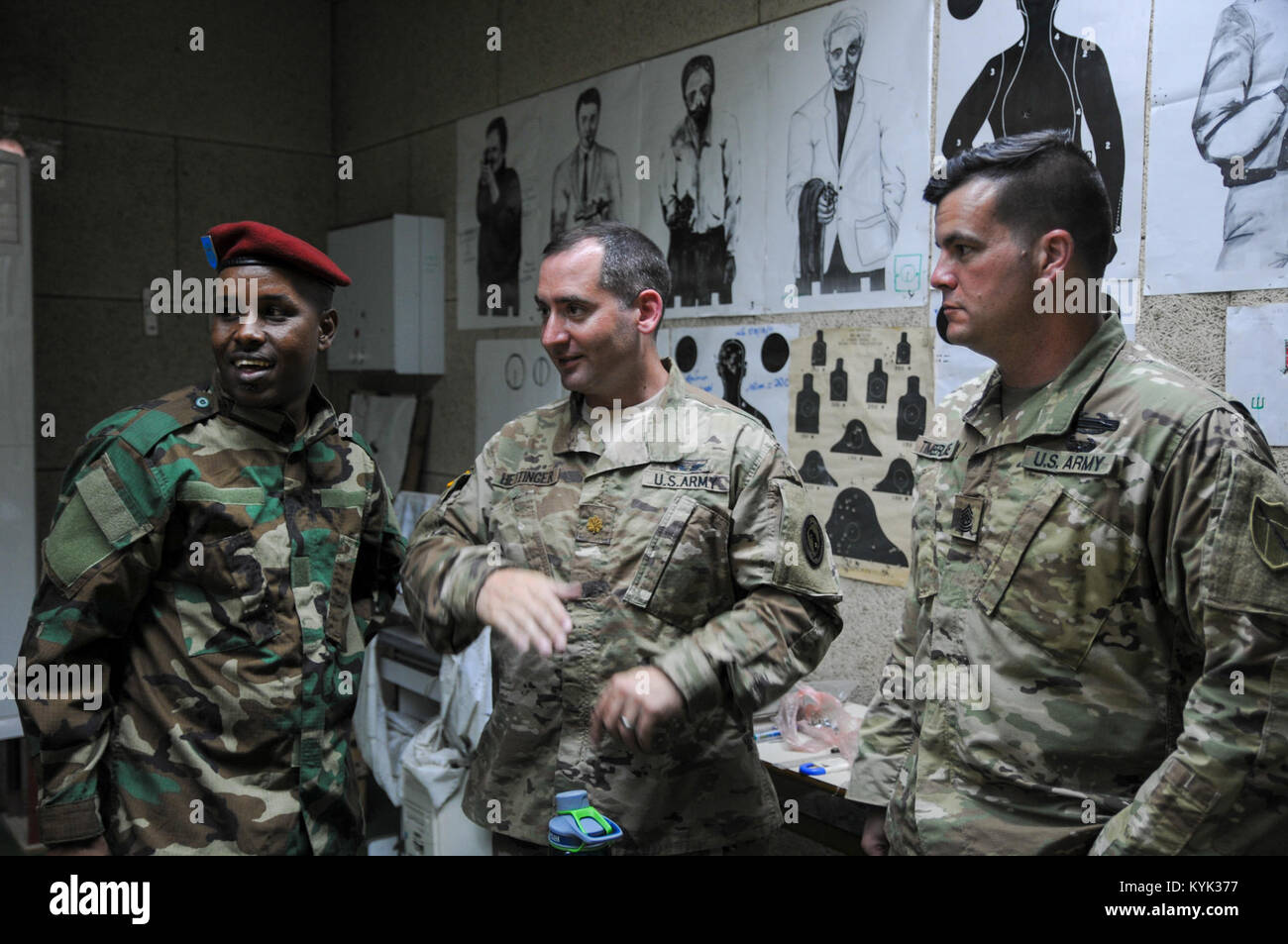 Cpt. Michael Moynahan, Csm. Benzie Timberlake and Sfc. David Olszewski ...