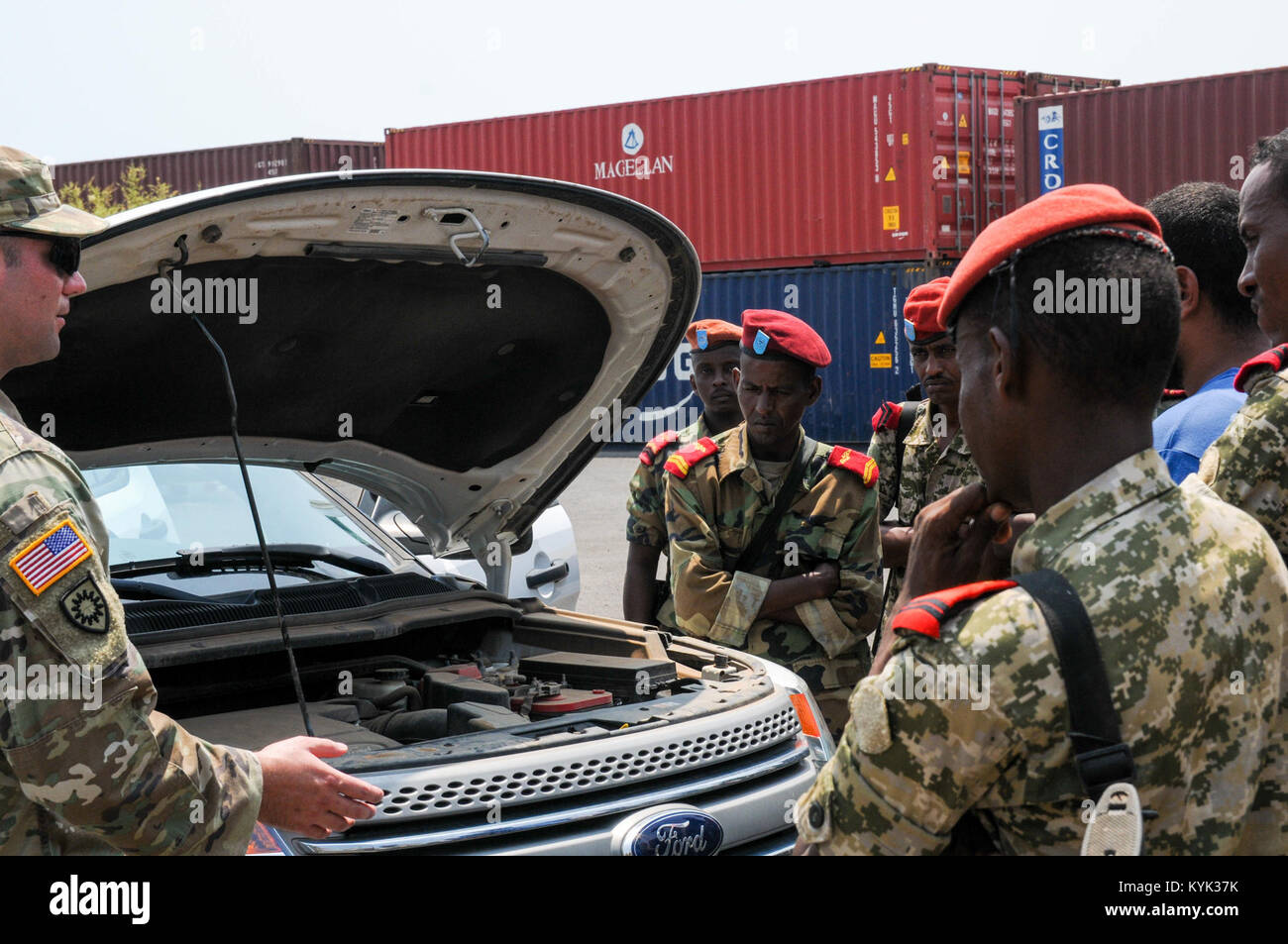 Djibouti republican guard hi-res stock photography and images - Alamy