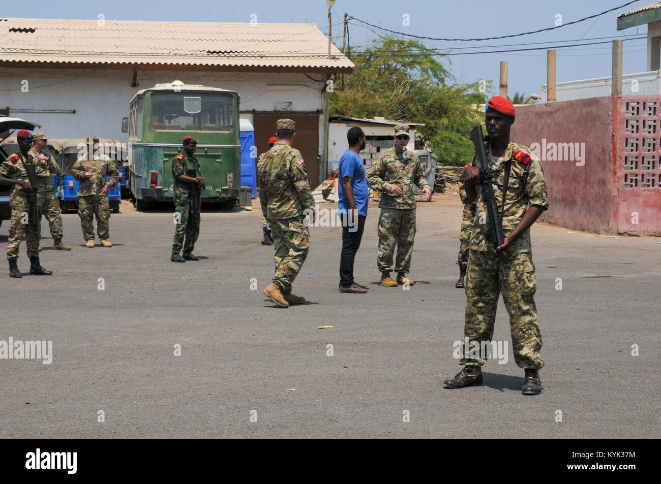 Djibouti republican guard hi-res stock photography and images - Alamy
