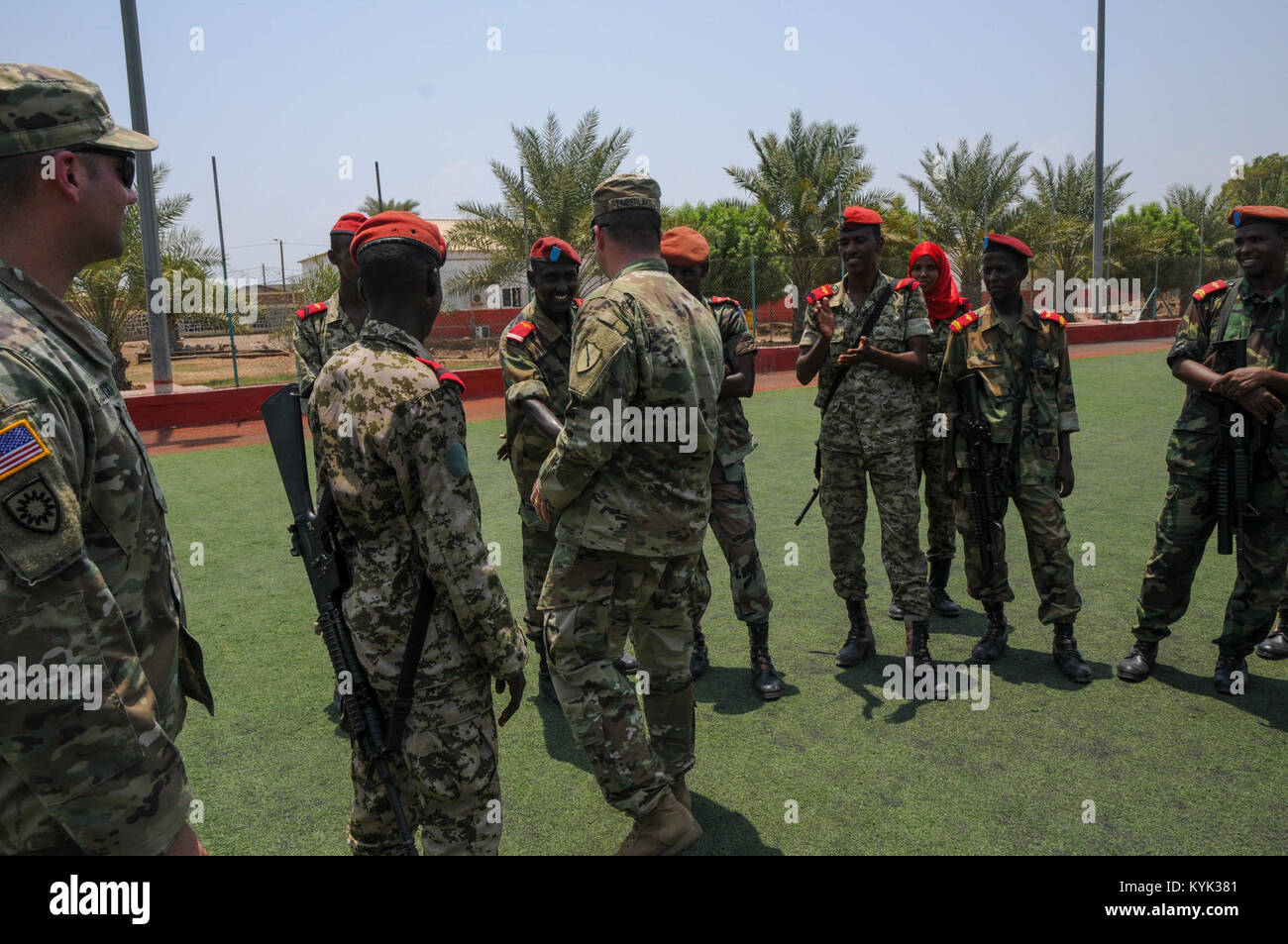 Djibouti republican guard hi-res stock photography and images - Alamy