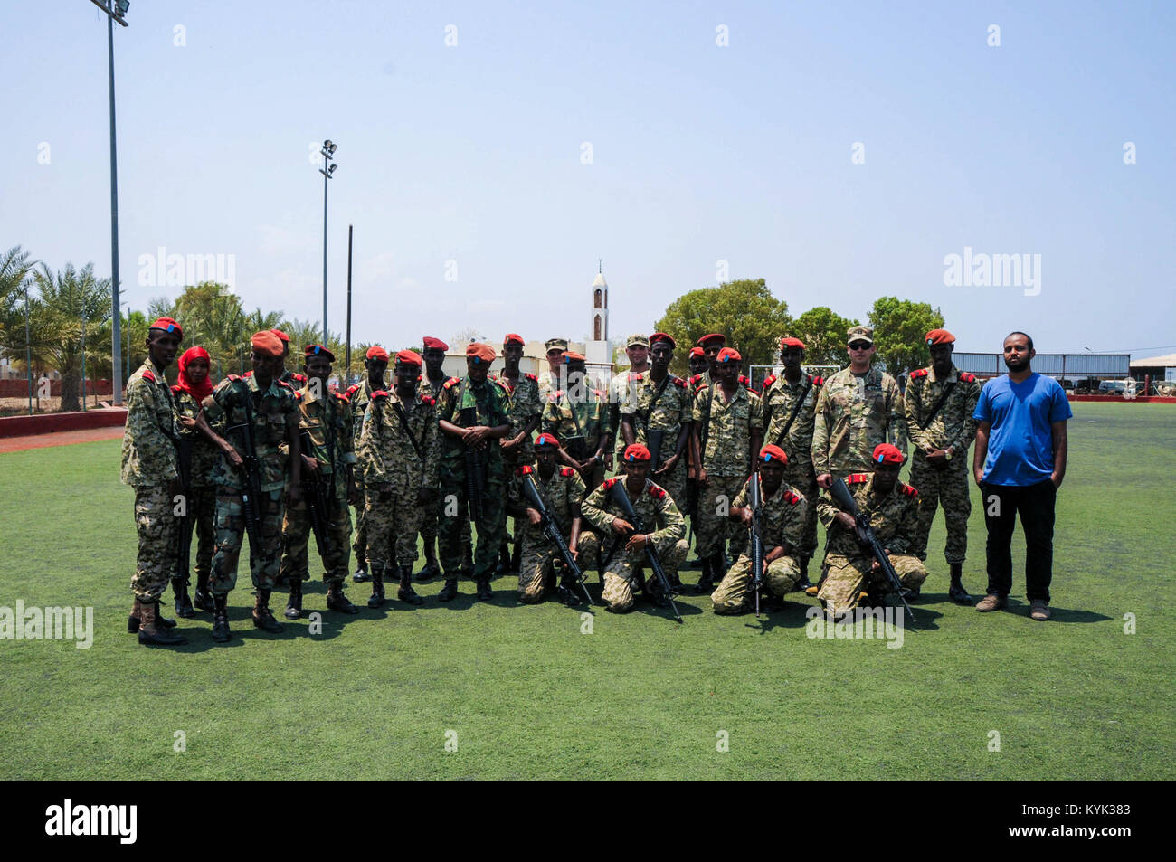 Djibouti republican guard hi-res stock photography and images - Alamy