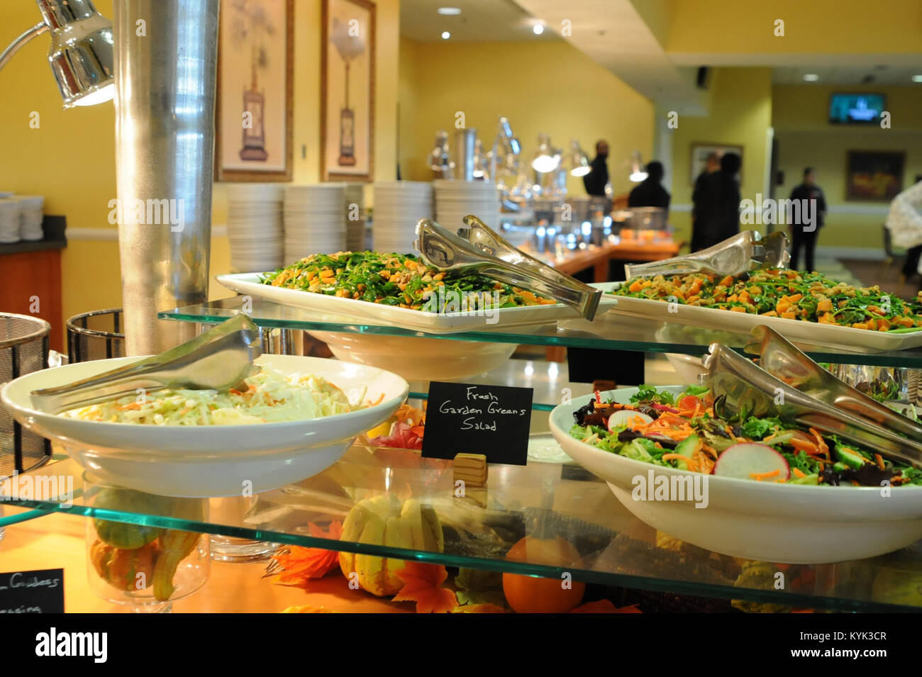 The buffet is set and ready for the luncheon for the Survivors Outreach ...
