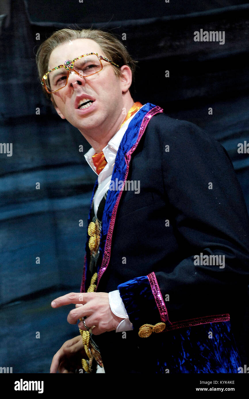 Reece Shearsmith as Edward Tattsyrup in the stage production of The ...