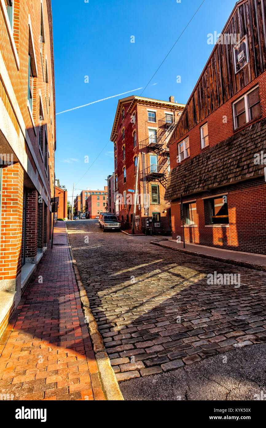 Portland maine waterfront trail hi-res stock photography and images - Alamy