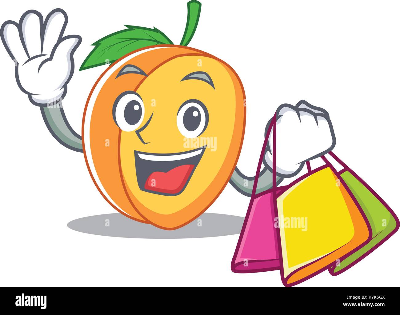 Apricot for sale Stock Vector Images - Alamy