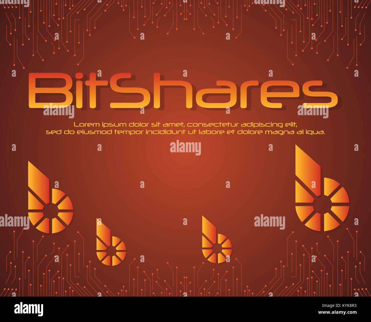 BitShares blockchain background style collection Stock Vector Image & Art - Alamy