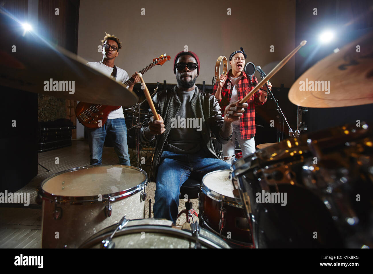 Professional band hi-res stock photography and images - Alamy