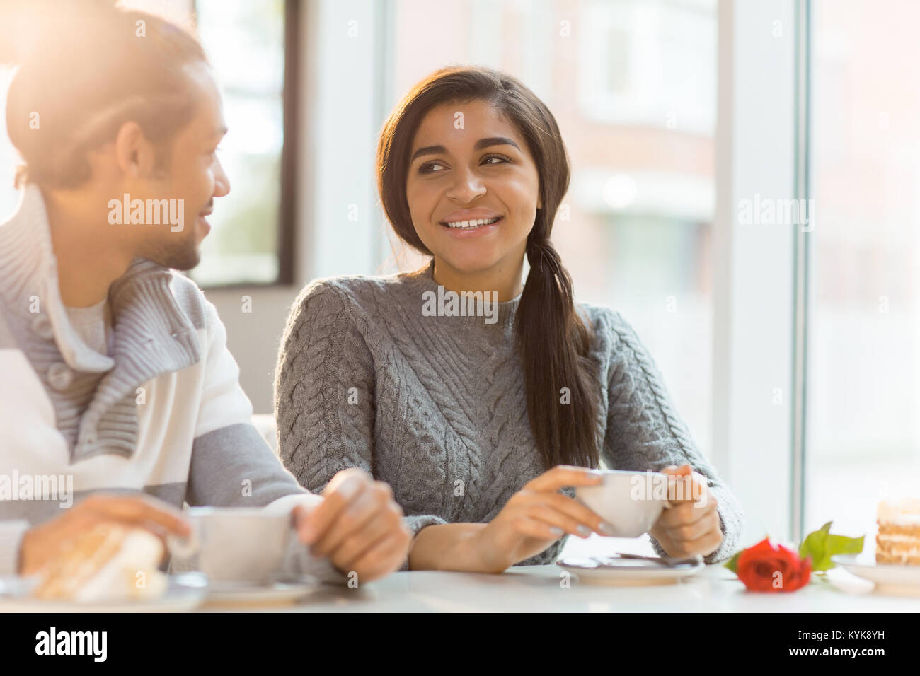 Conversation date hi-res stock photography and images - Alamy