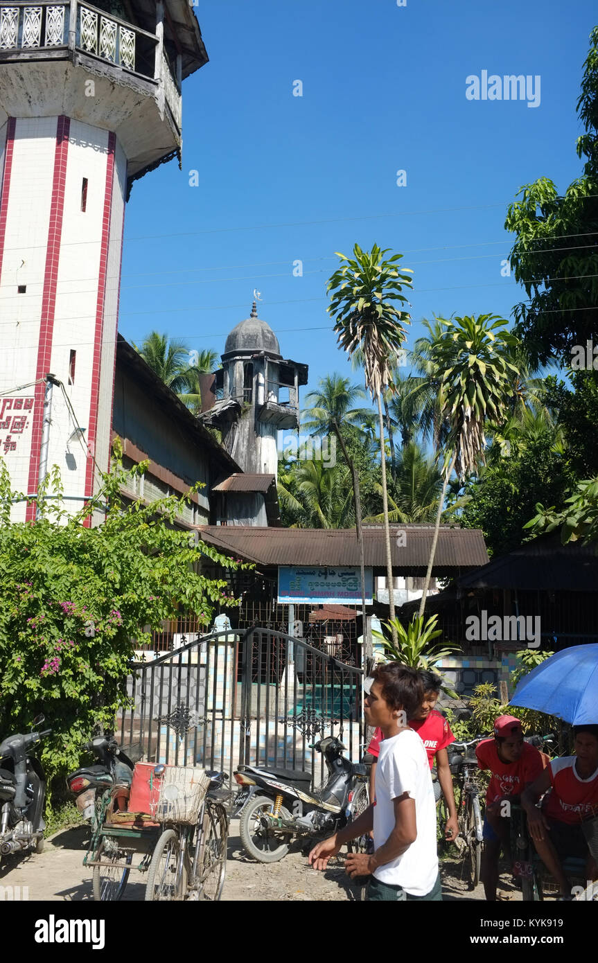 An abandoned mosque in Thandwe, Rakhine State, Burma Myanmar Stock ...
