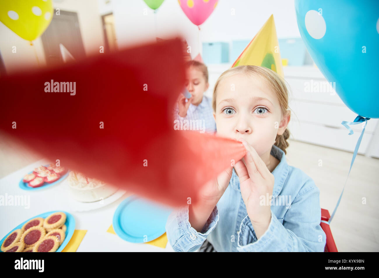 Blowing whistle school hi-res stock photography and images - Alamy