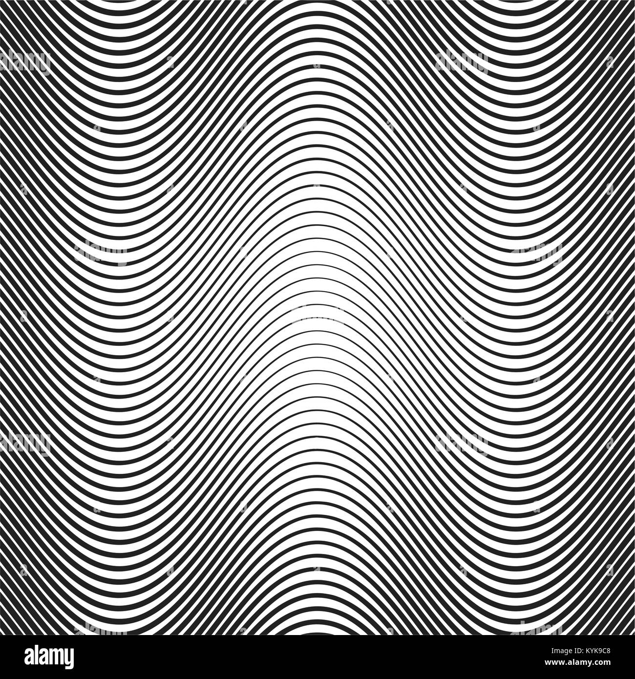 abstract halftone waves. vector graphic background for design Stock ...