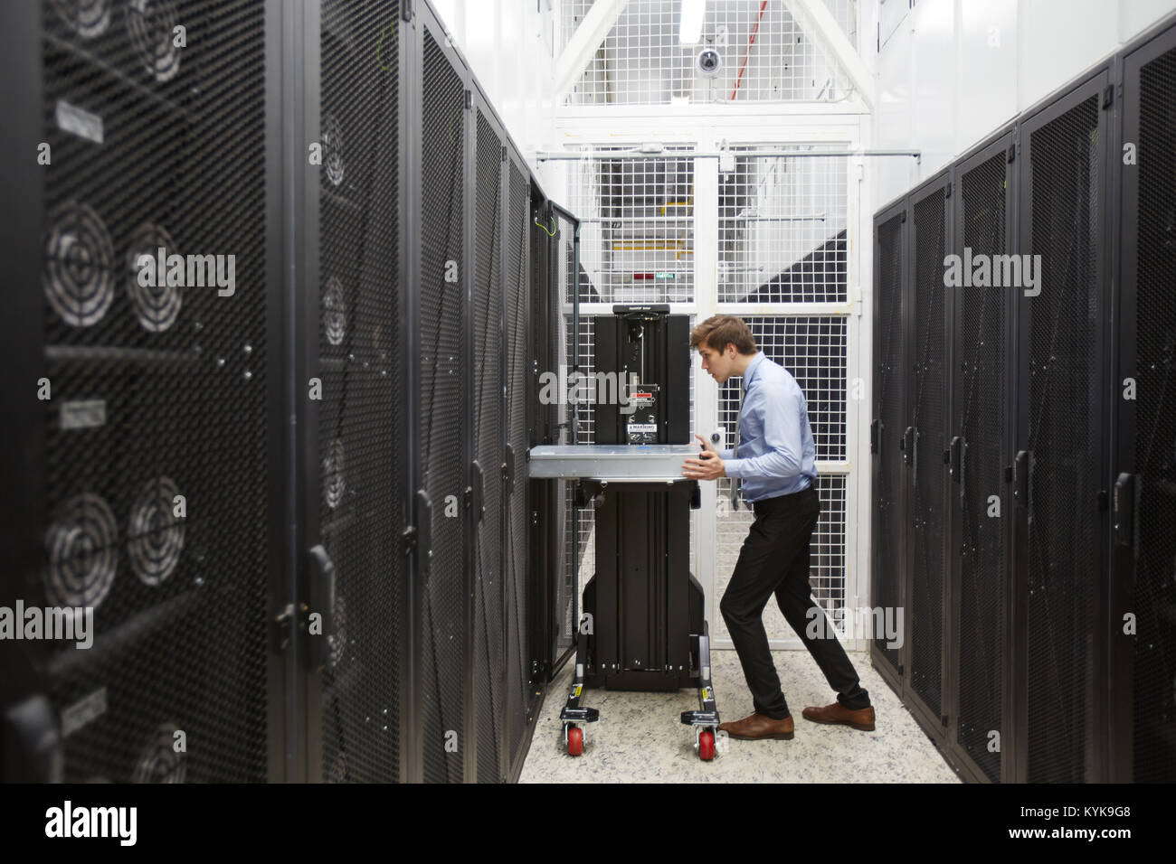 Work of it-staff Stock Photo - Alamy