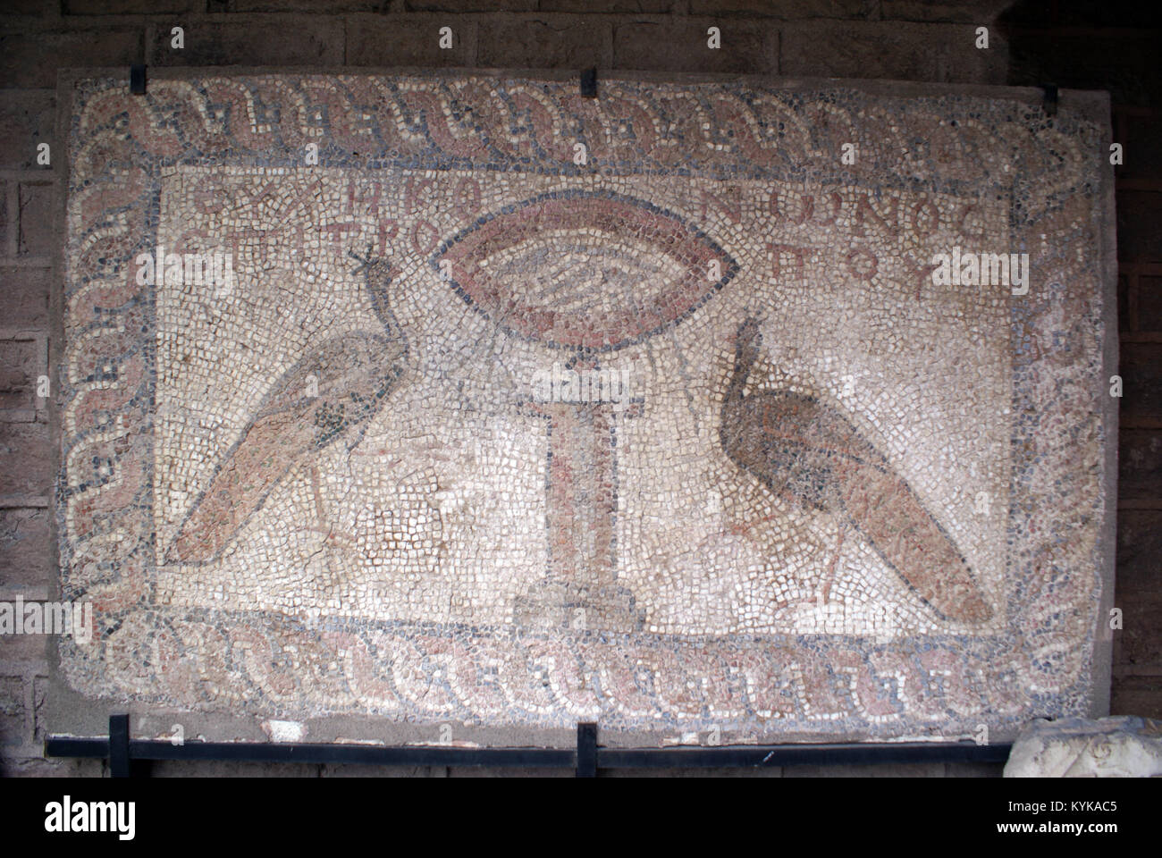 Birds on mosaic floor in Konya, Turkey Stock Photo - Alamy