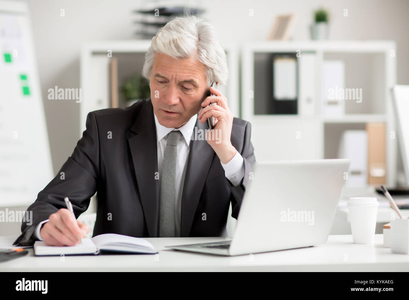 Director in office Stock Photo - Alamy